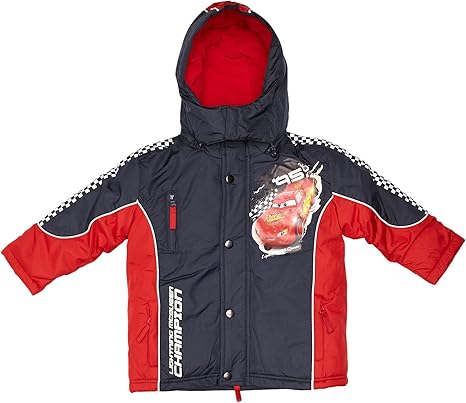 Disney Cars H11F1191 Boy's Jacket Red Grey 3 Years: Amazon.co.uk: Clothing