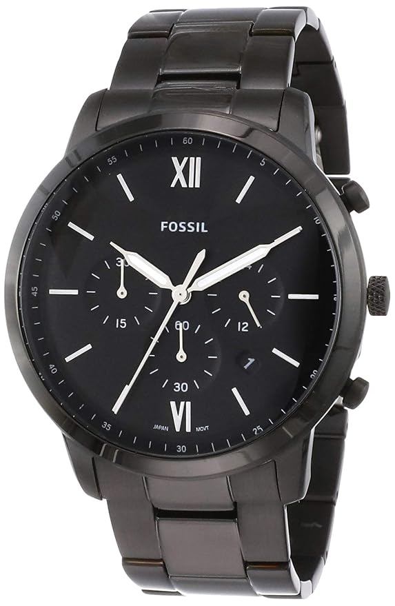 Buy Fossil Neutra Chrono Analog Black Dial Men's Watch - FS5474 at ...
