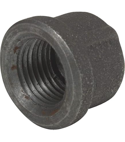 Everflow Bmcp0038-10 Black Malleable Cap 3/8 Tubing Everflow Black ...