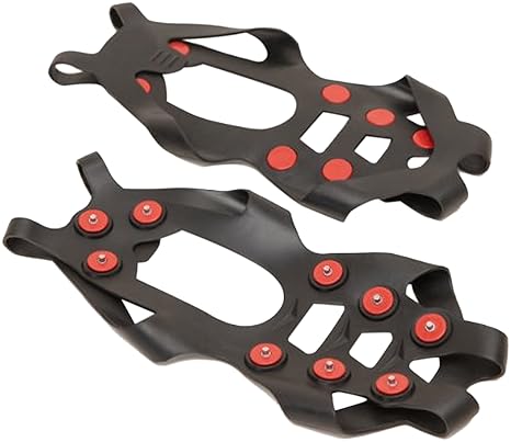 Ultrasport Outdoor Shoe Spikes Universal Size TÜV/GS certified, Black ...