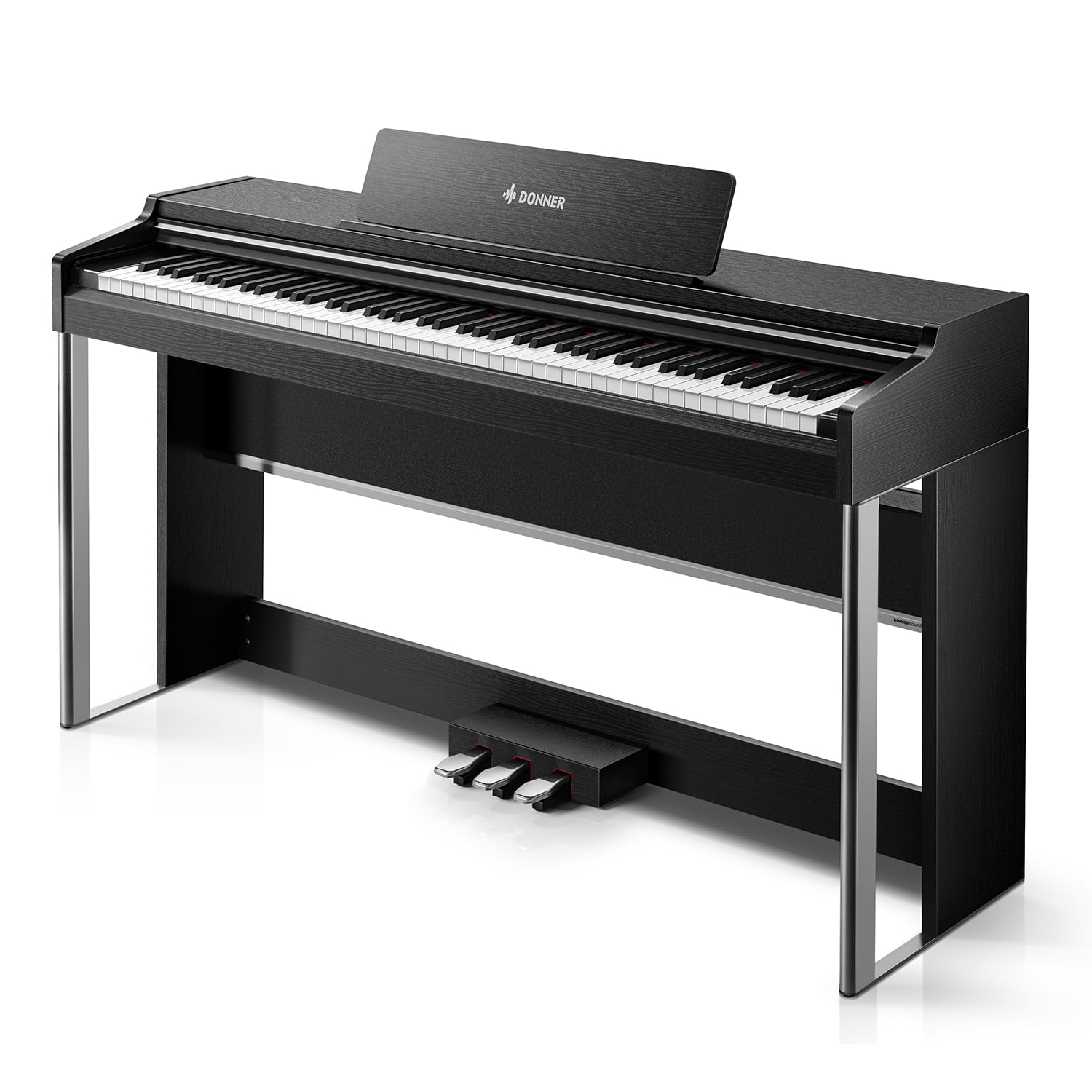 Donner DDP-200 Pro Digital Piano with 88 Key Graded Weighted Keyboard ...