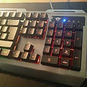 Trust Gaming GXT 845 Tural USB, Kit Tastiera con LED, Anti-Ghosting, 12 ...