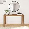 Plank+Beam Modern Solid Wood Console Table, 56 Inch, Sofa Table, Narrow ...
