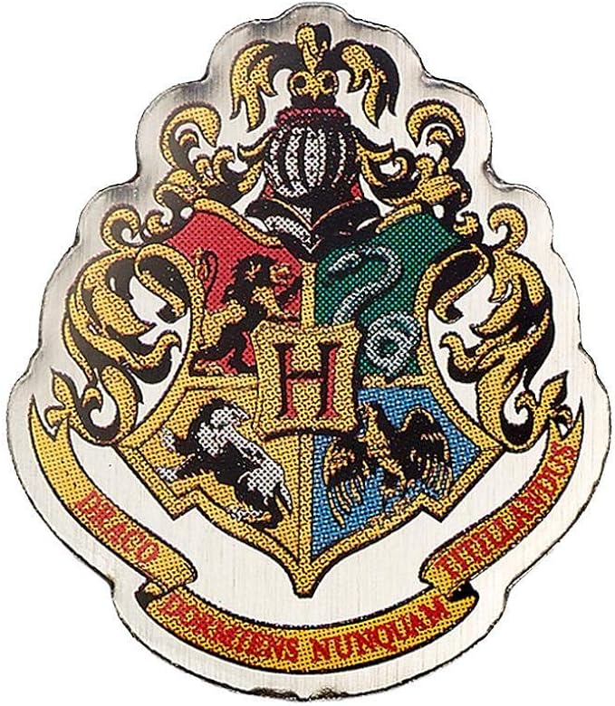 Harry Potter Hogwarts Badge: Amazon.co.uk: Clothing