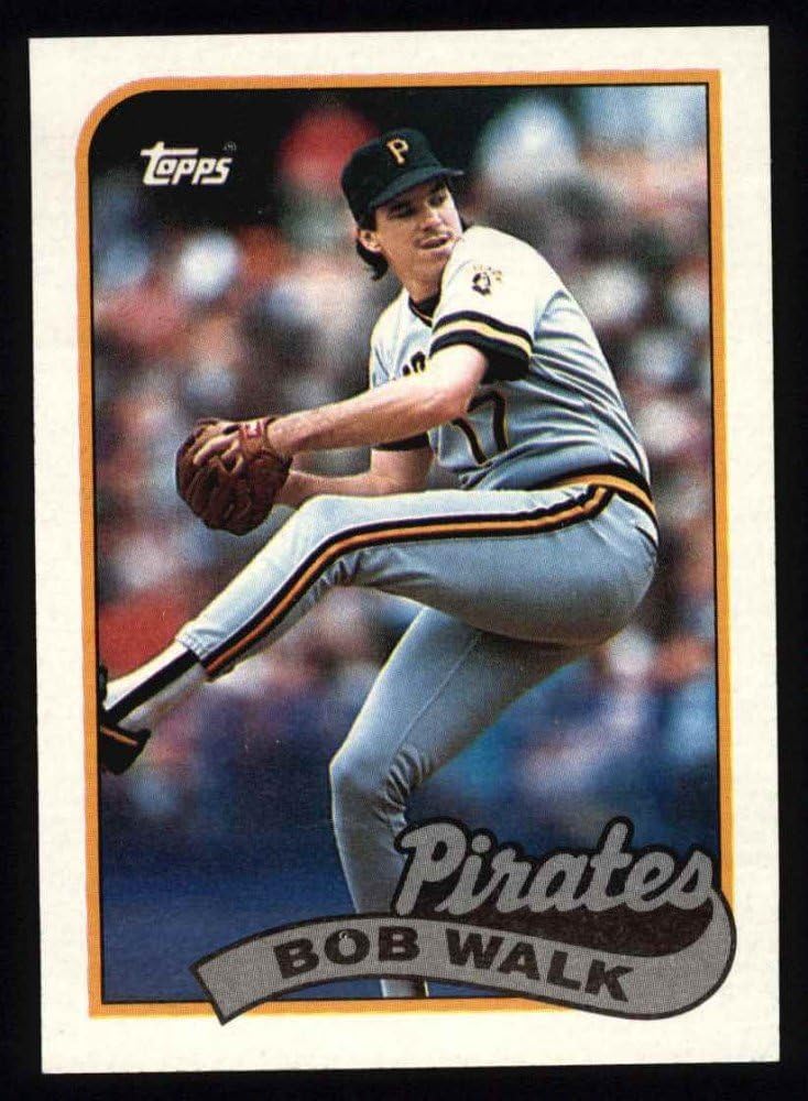 Amazon.com: 1989 Topps # 504 Bob Walk Pittsburgh Pirates (Baseball Card ...