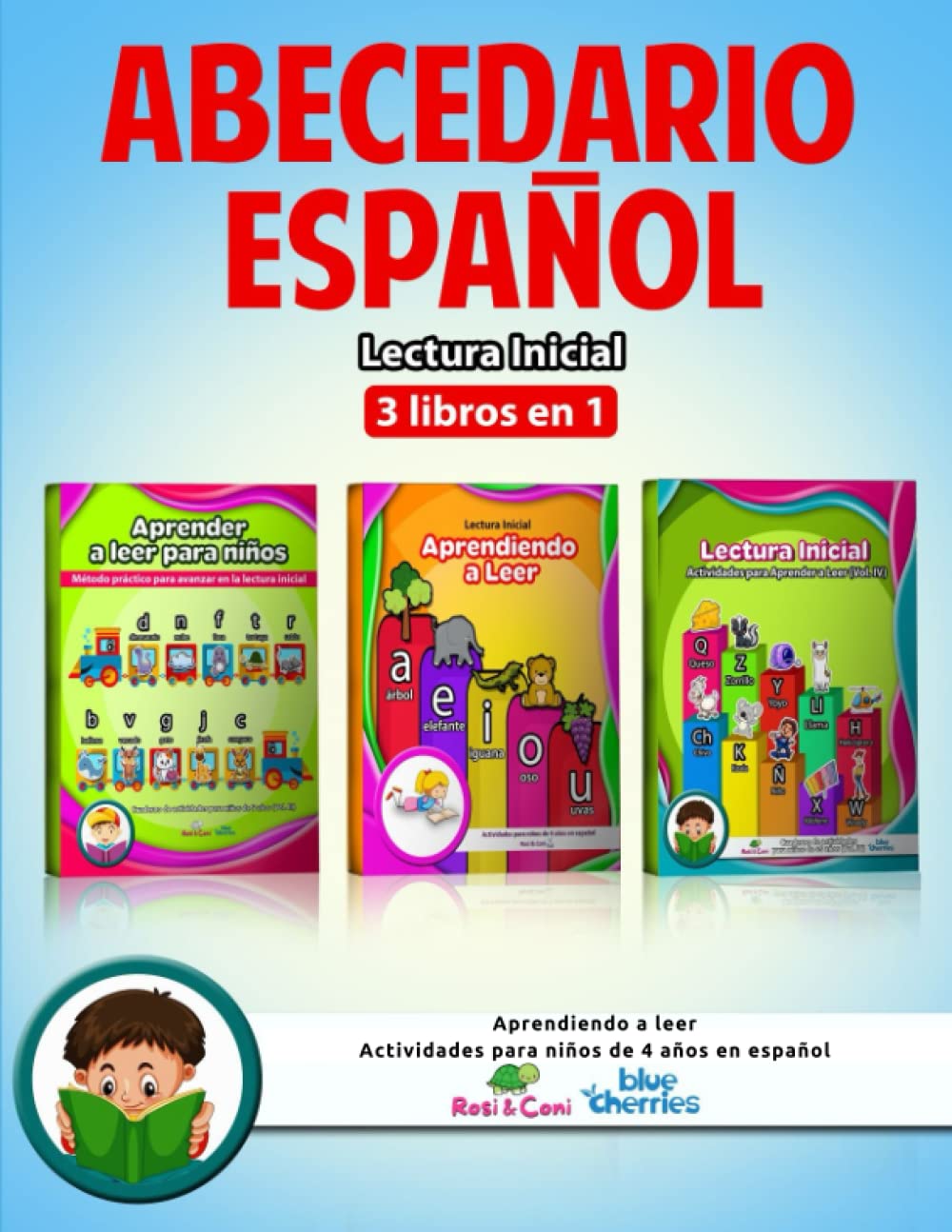 Mua Abecedario Español | 3 libros en 1 | Lectura inicial | Aprendiendo ...