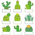 Amazon.com : Lucleag 135 PCS Cactus Name Tags Stickers, Self Adhesive ...