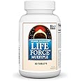Amazon.com: Source Naturals Life Force Multiple Daily Multivitamin High ...