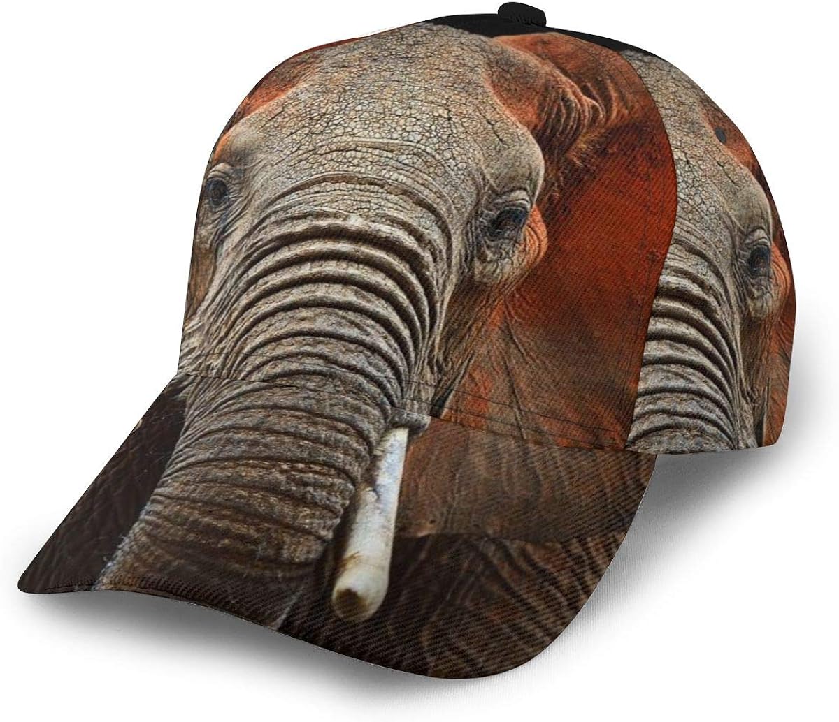 Ni Beautiful African Elephants Baseball Cap Dad Hat Adjustable Trucker ...