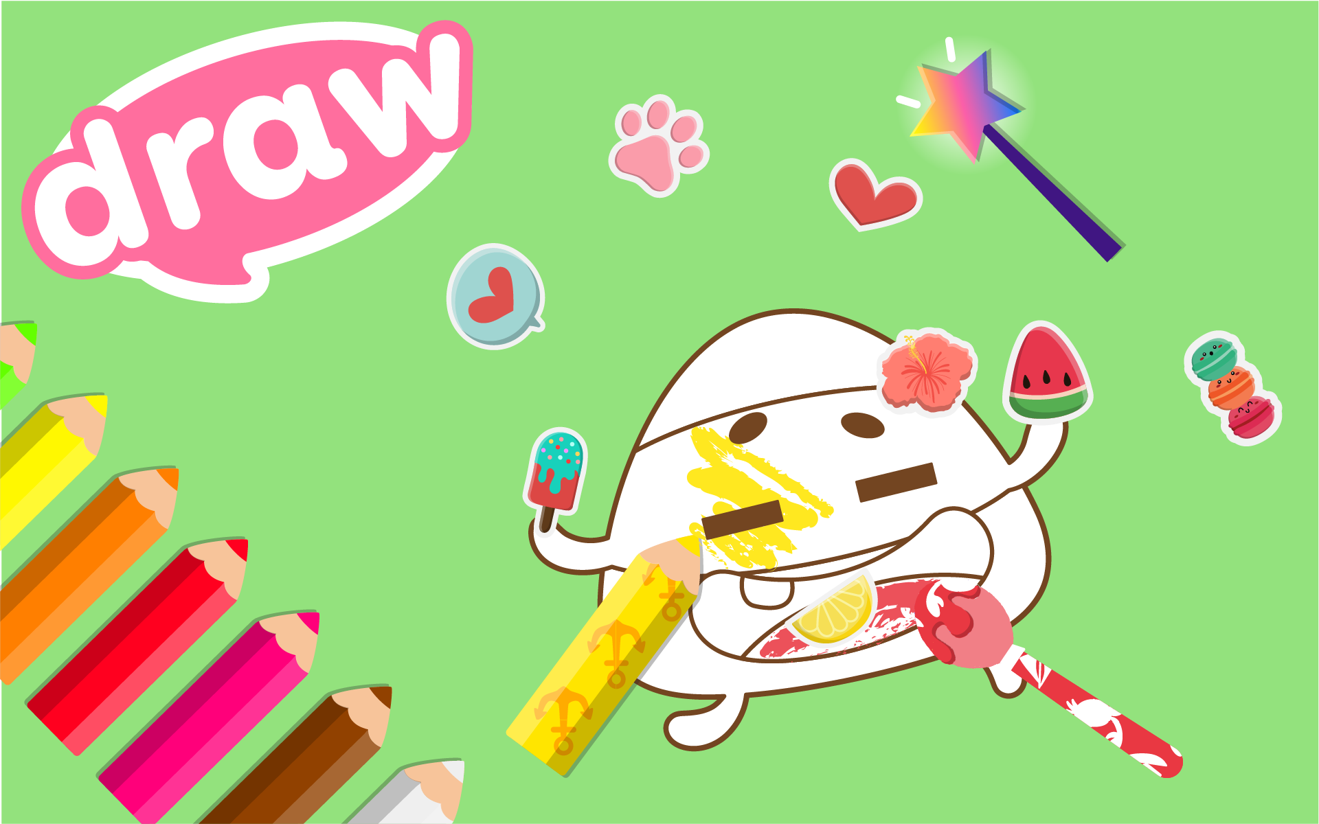 CandyBots Coloring Book Kids🖌️Color Painting Game:Amazon.co.uk:Appstore ...