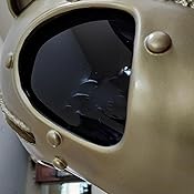 Amazon.com: XCOSER Rocketeer Helmet Mask Props for Adult Halloween ...