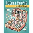 Amazon.com: Pocket Rooms Coloring Book: Discover the Charm of Tiny ...