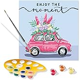 Amazon.com: Ravensburger CreArt Magical Light Paint by Numbers Kit for ...