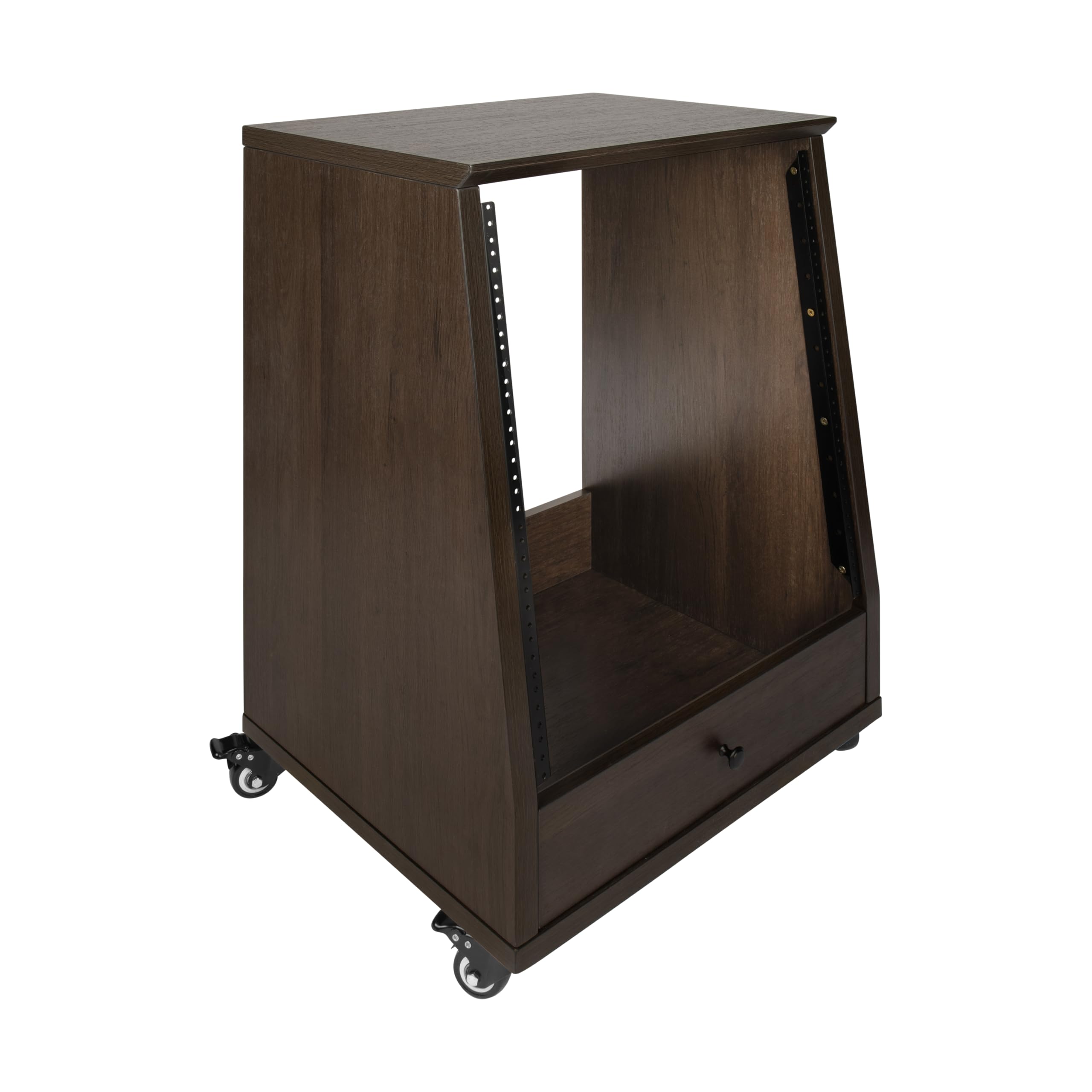 Gator Frameworks Elite Furniture Series 12U Angled Studio Rack with ...