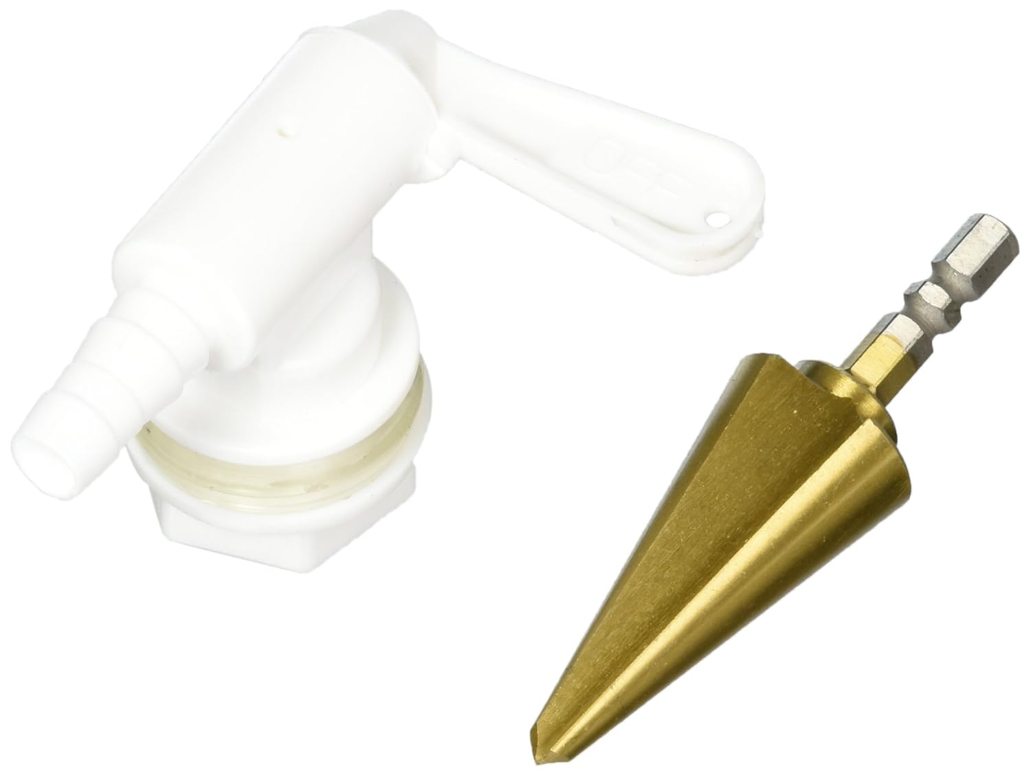 FastFerment Sampling Port Fermenter Spigot with Custom Drill Bit - Food ...