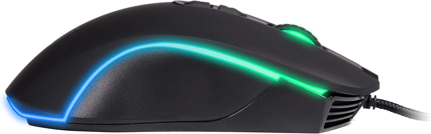 Oversteel SOLDER – RGB Gaming Mouse, 7 Programmable Buttons, 4200 DPI ...