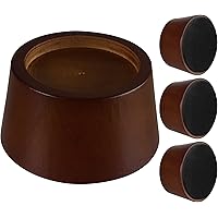 KOIKEY Furniture Raisers Bed Risers - 2 Inch Wooden Circle Heavy Duty ...