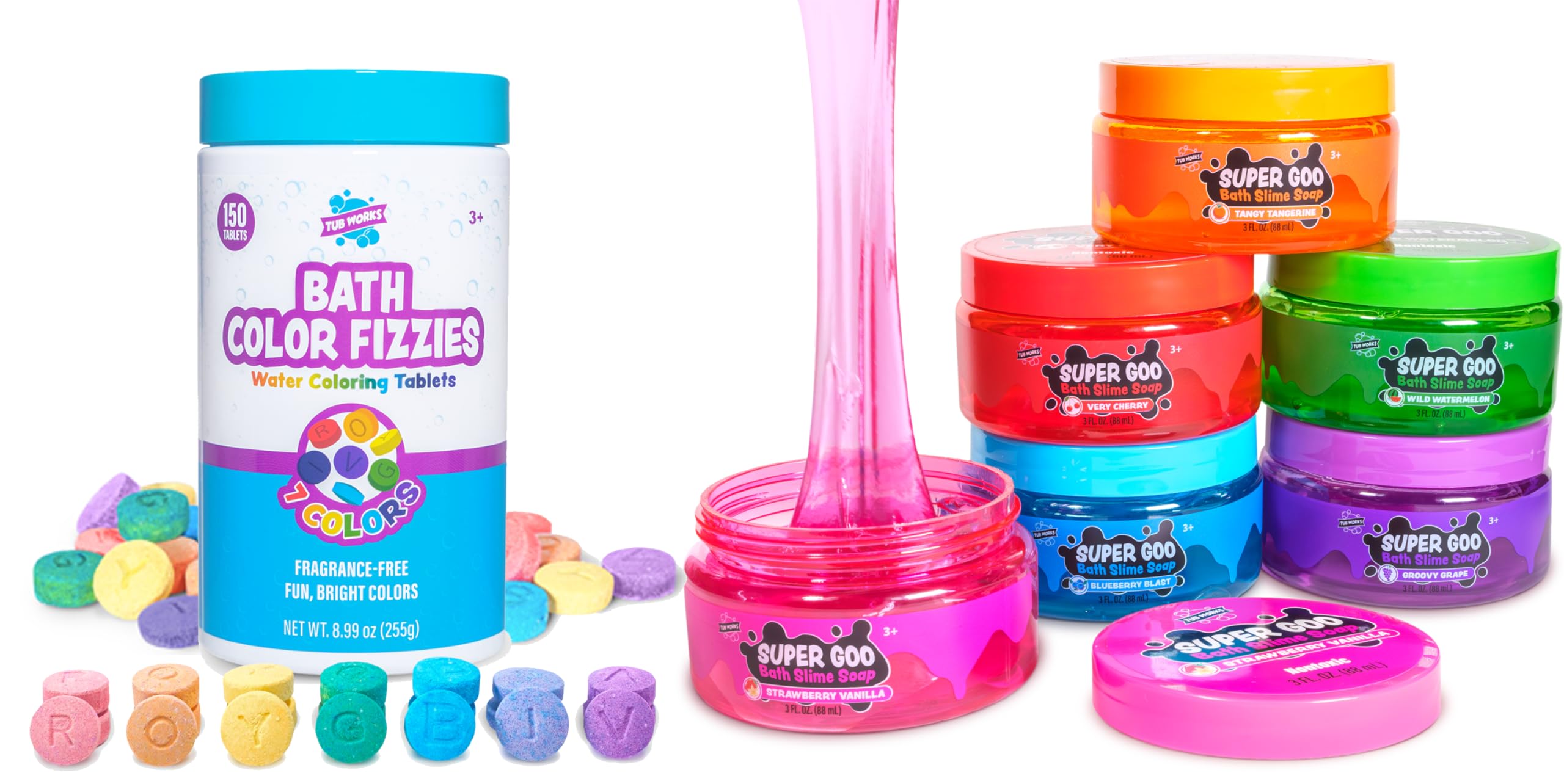Mua Fizzy Bath Color Tablets & Bath Slime Soap| Nontoxic | Create Fun ...