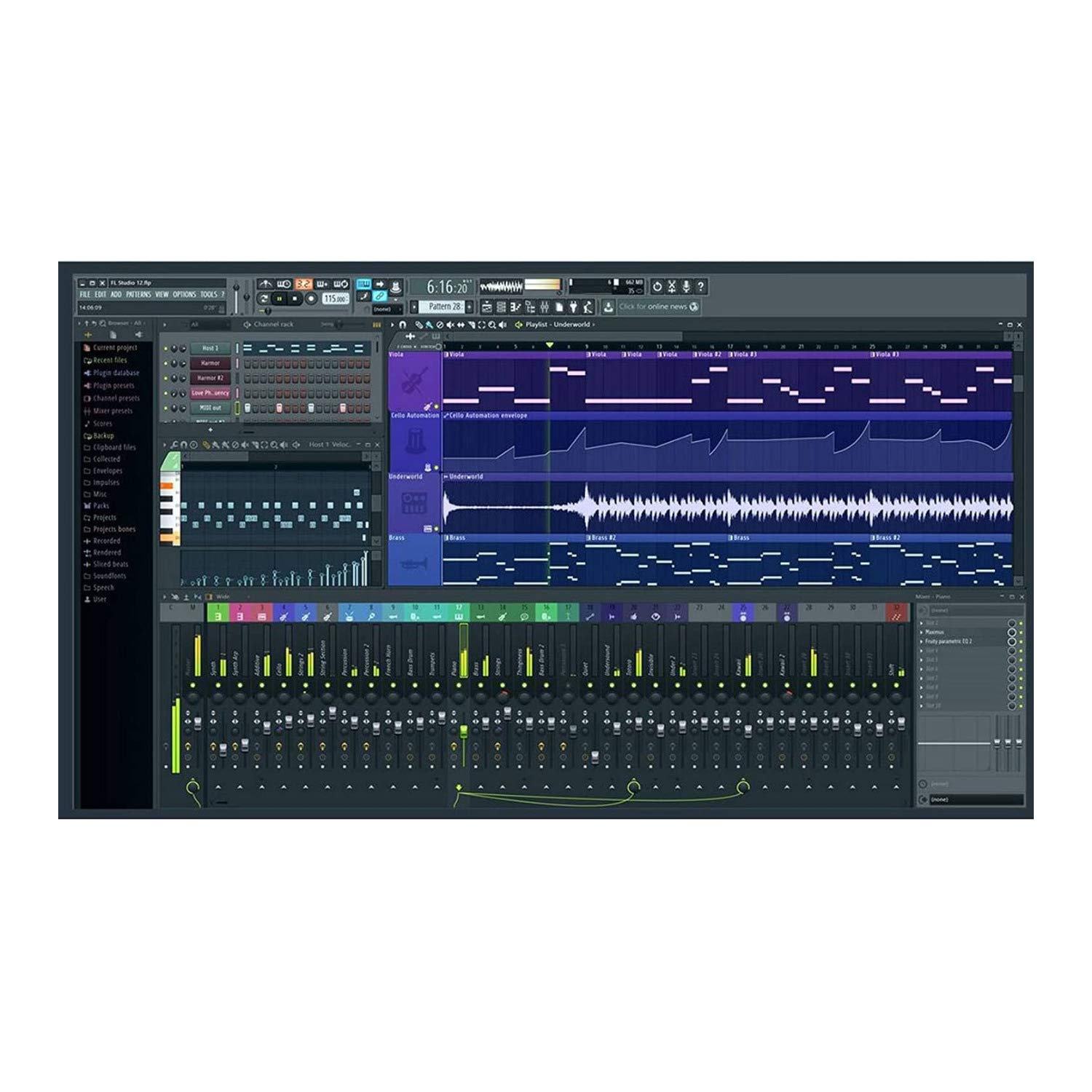 Mua FL Studio 20 - Producer Edition (Boxed) Bundle with Closed-Back ...