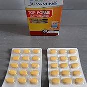 JUVAMINE - TOP FORME MULTIVITAMINES, 30 comprimés à avaler: Amazon.fr ...