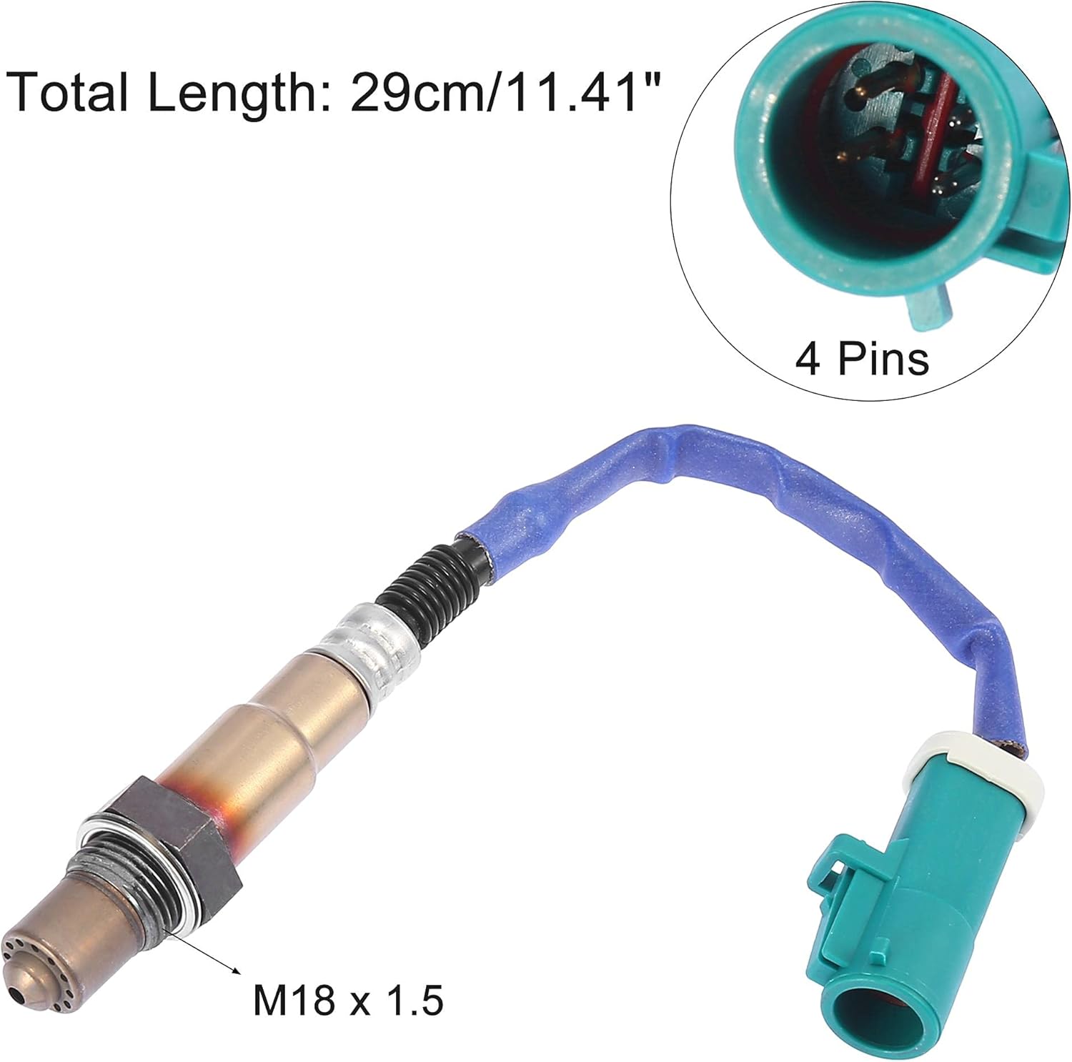 X AUTOHAUX Oxygen Sensor Air Fuel Ratio O2 Sensor Replacement 3M51 ...