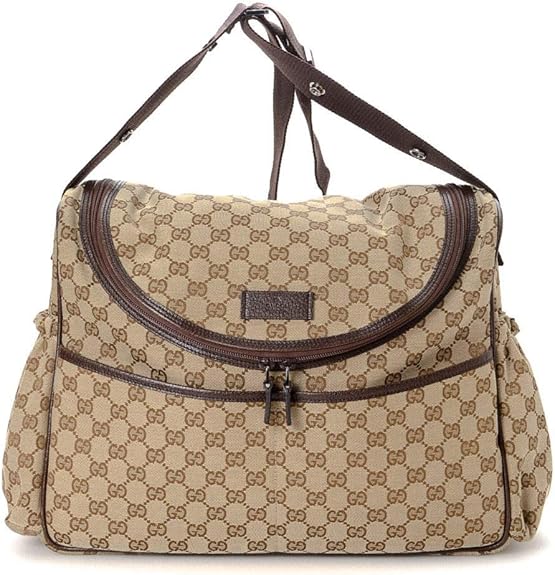 Gucci Basic GG Canvas Unisex Diaper/Baby/Momma Bag GG Changing Mat ...