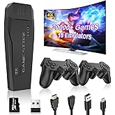 Amazon.com: Moajerry Game, Wireless Retro Game Console, Plug & Play Video TV Game Stick with ...