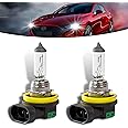 Amazon.com: Flygun 2 PCS Car H11 Halogen Bulb, 12V 55W Precise Filament Super Bright Anti-fog ...