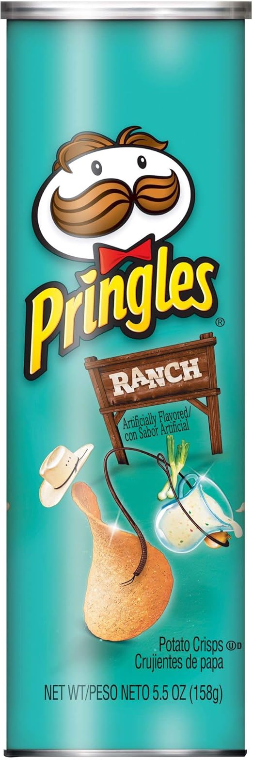 Pringles Patatine Gusto Salsa Ranch: Amazon.es: Oficina y papelería