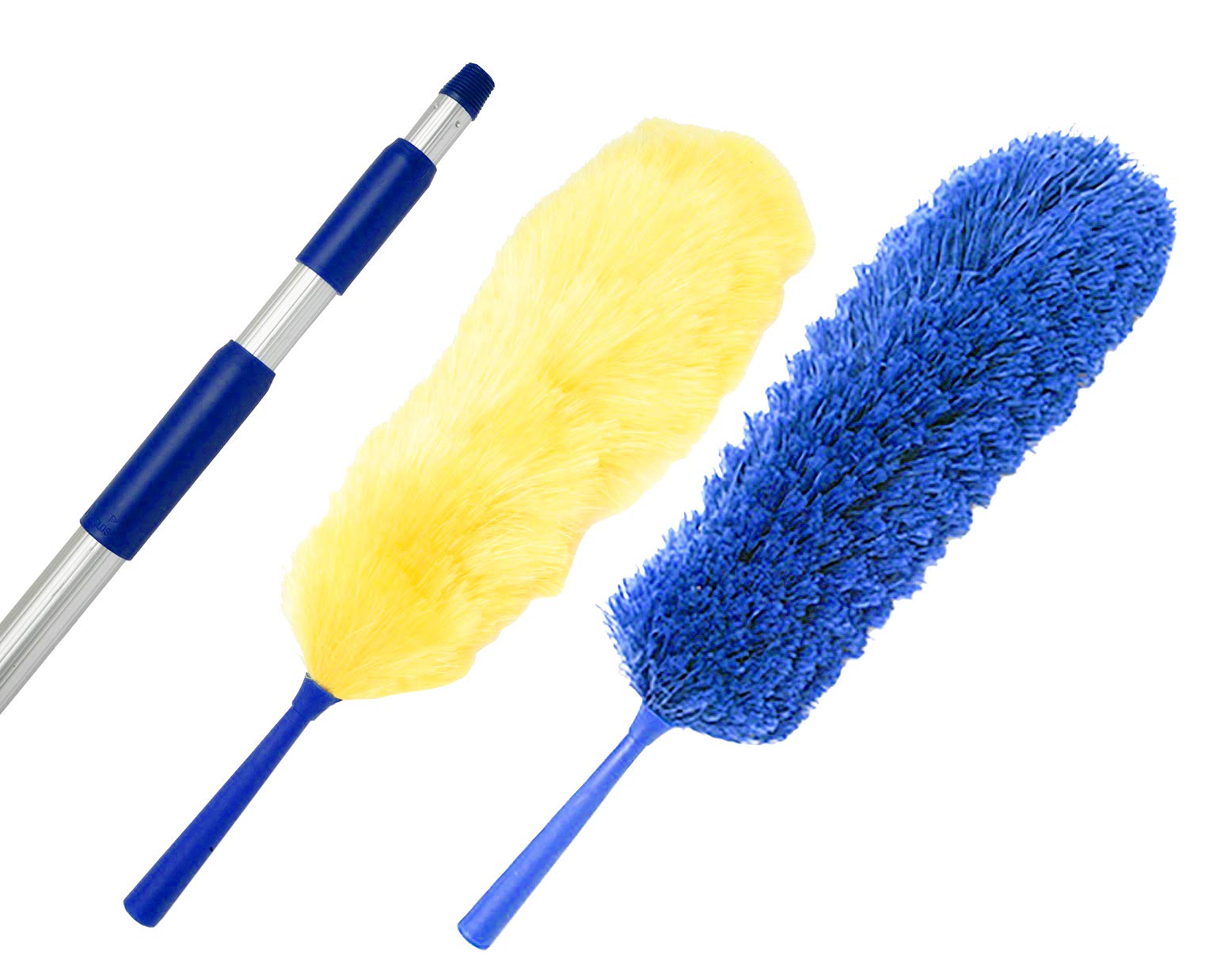 Feather Microfiber Plus Nylon Static Cobweb Duster | Reach Up To 20 ...