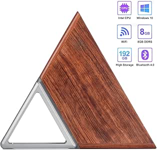 Amazon.com: Triangle Mini PC, Portable Windows 10 Pro Micro Desktop ...