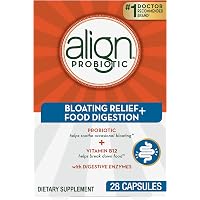 Amazon.com: Align Probiotic Bloating Relief + Food Digestion ...