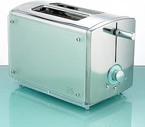 Amazon.com: Aqua 2-Slice Toaster, Chrome Finish: Home & Kitchen