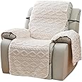 Amazon.com: vctops Geometric Jacquard Plush Recliner Chair Cover Soft Fuzzy Fluffy Reclining ...