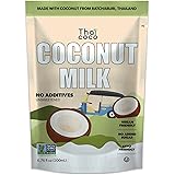 Amazon.com: Thai Coco Coconut Cream Pouches - Unsweetened Coconut Cream ...
