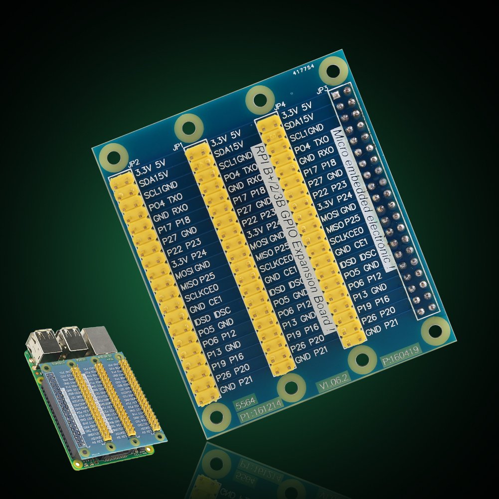 Components GPIO Expansion Board 1 To 3 Port Extension 40 pin Board components-gpio-expansion-board-1-to-3-port-extension-40-pin-board