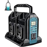 Amazon.com: 350W Portable Power Supply Inverter 4 Port Power Adapter ...