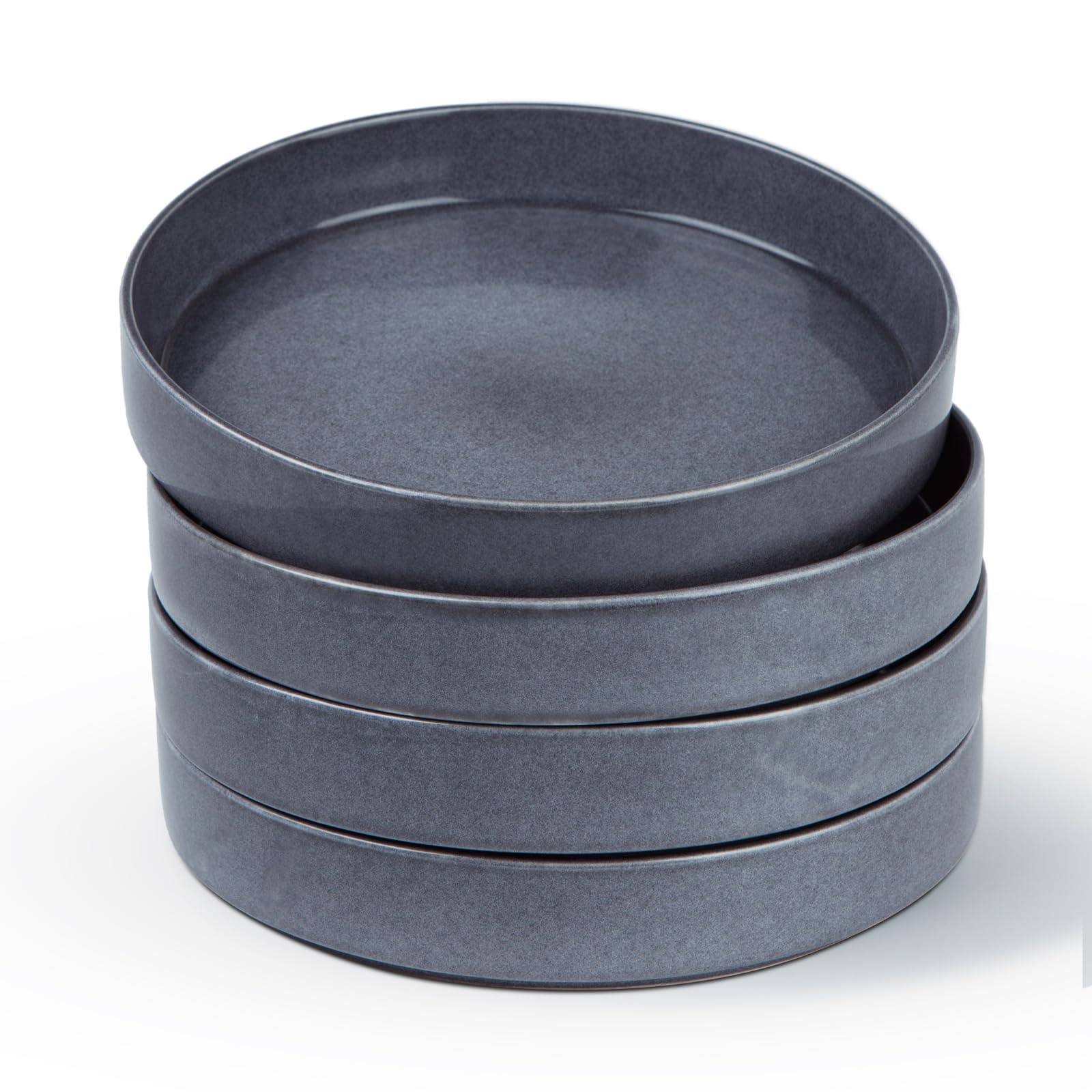 famiware Annecy Pasta Bowls Set of 4, 24 oz Salad Bowl Plates ...