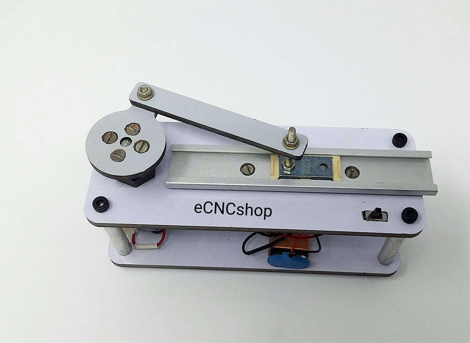 eCNCshop Slider Crank Mechanism Working Model DIY Kit: Amazon.in ...