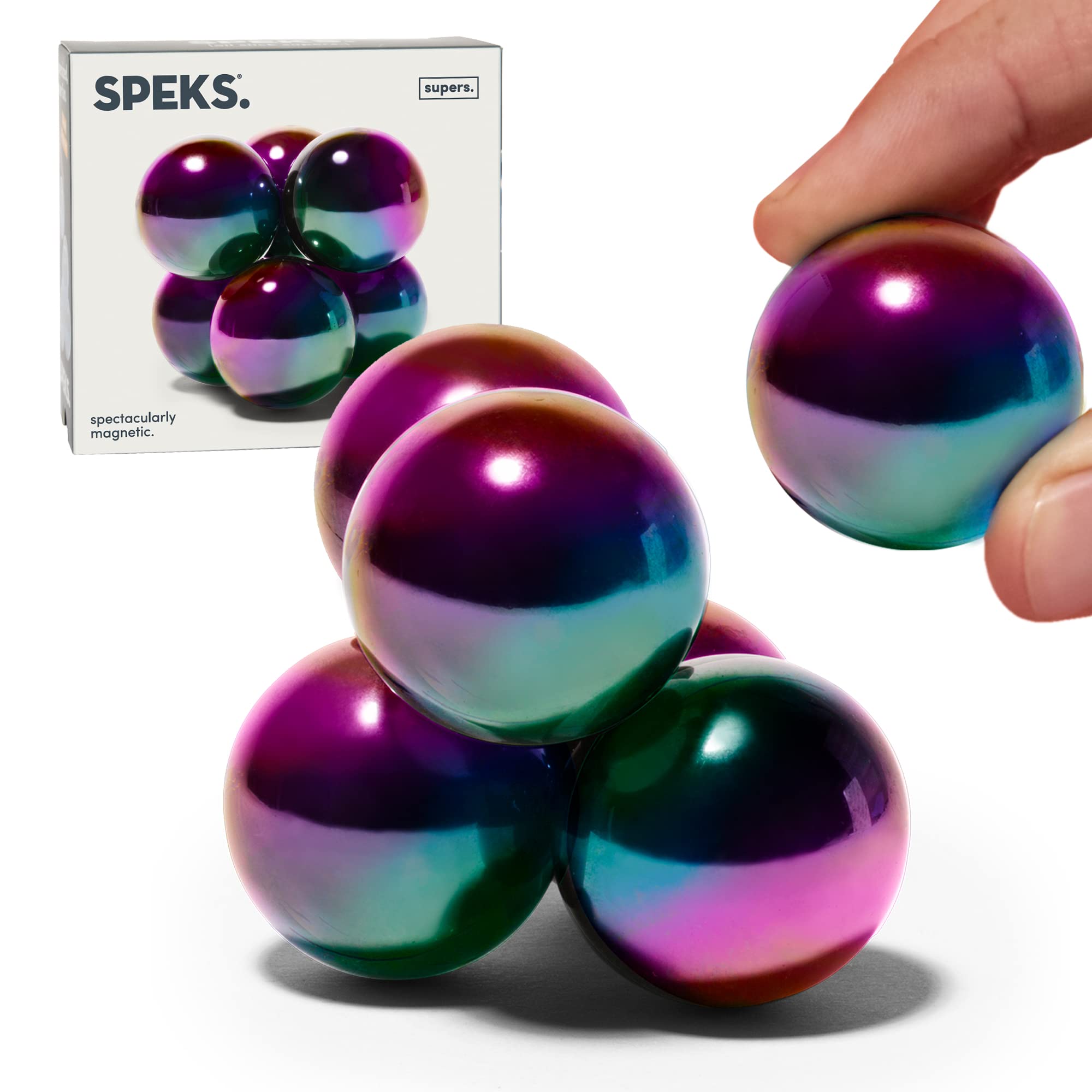 Mua Speks Supers, 33mm Magnets Balls Fidget Toys for Adults, Set of 6, Great Office Desk ...