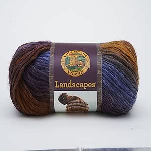 Amazon.com: (1 Skein) Lion Brand Yarn Landscapes Yarn, Mountain Range