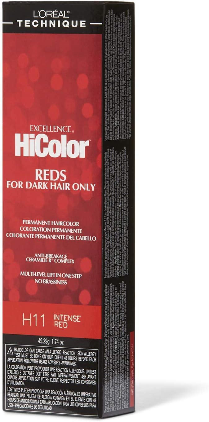 L'oreal Excellence Hicolor, Intense Red, 1.74 Ounce: Amazon.ca: Beauty