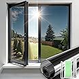 Amazon.com: Qualsen One Way Window Film Privacy See Out Not in, Heat Blocker Window Tint for ...