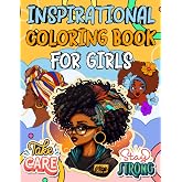 Coloring Book For Black Girls with Positive Affirmations: Empowering ...