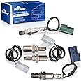 Amazon.com: MAXFAVOR 4PC Oxygen Sensor Upper/Under Replacement for ...