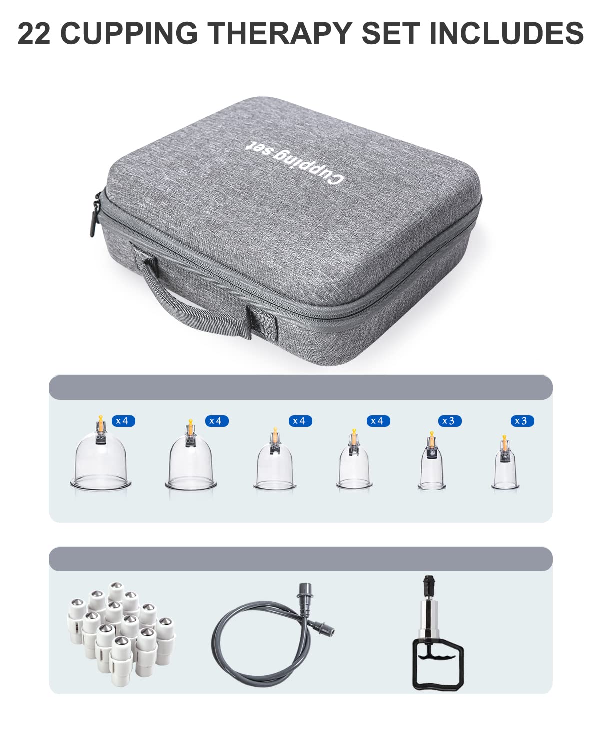 Mua Cupping Set Massage Therapy Cups, 22 Vacuum Cups, Myofascial ...