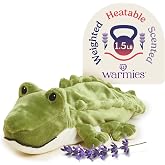 Amazon.com: warmies Microwavable & Weighted Stuffed Animals, Manatee ...