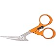 Fiskars Crafts Razor Edge Fabric Shears/Seam Ripper for Tabletop ...