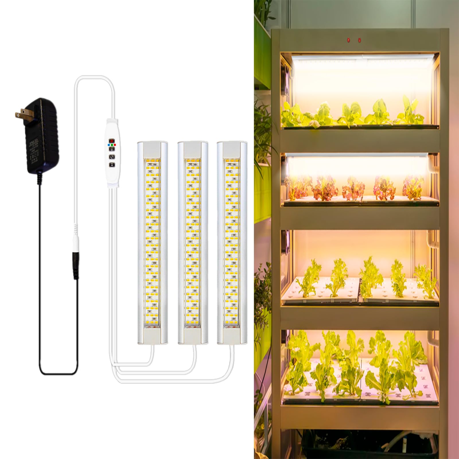 MAHLER GATES LED Plant Growing lamp, 3000K Full Spectrum Grow Light ...