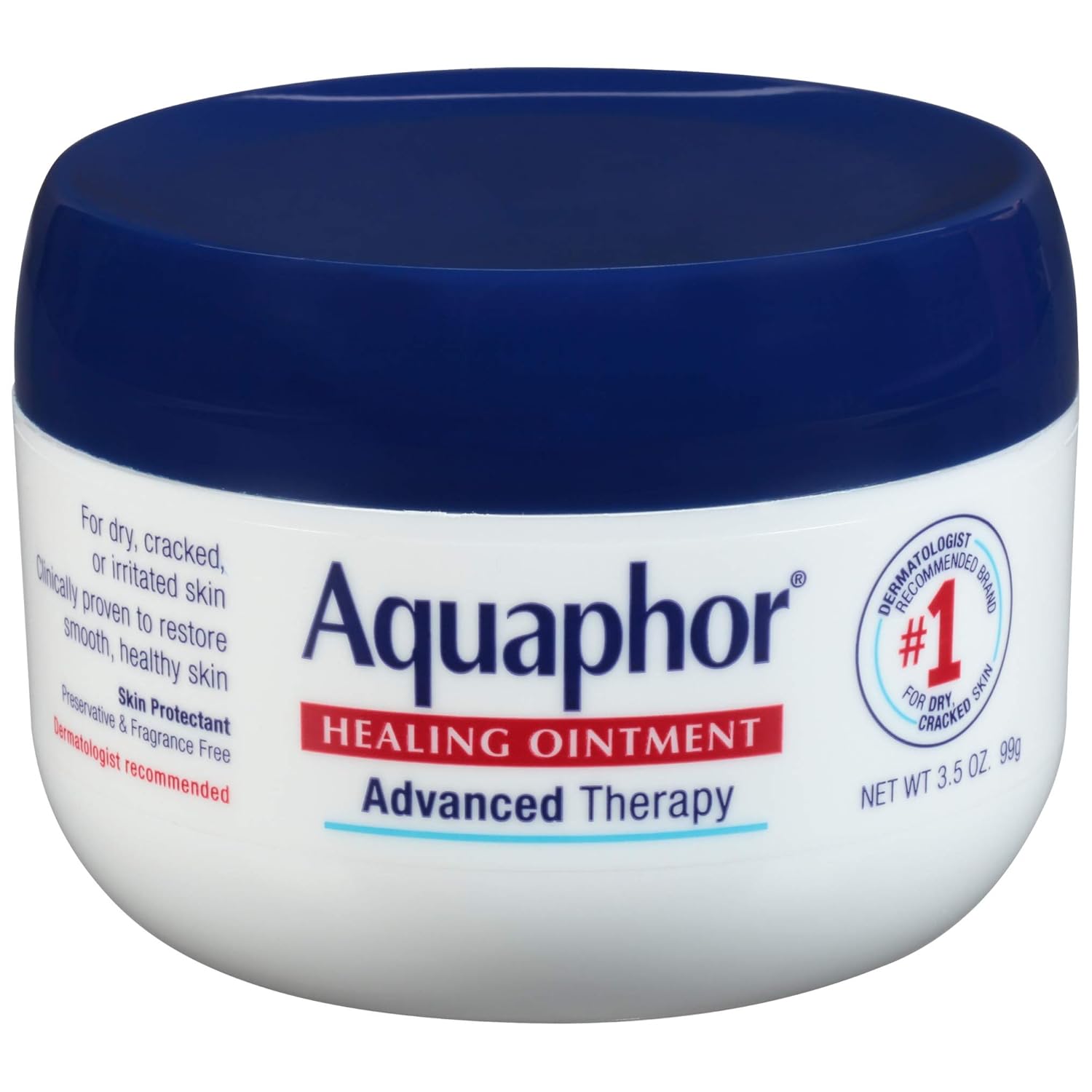 Aquaphor Advanced Therapy Healing Ointment Skin Protectant 3.50 oz ...